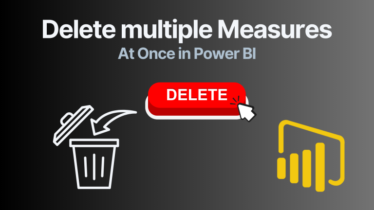 How to Delete Multiple Measures at Once in Power BI