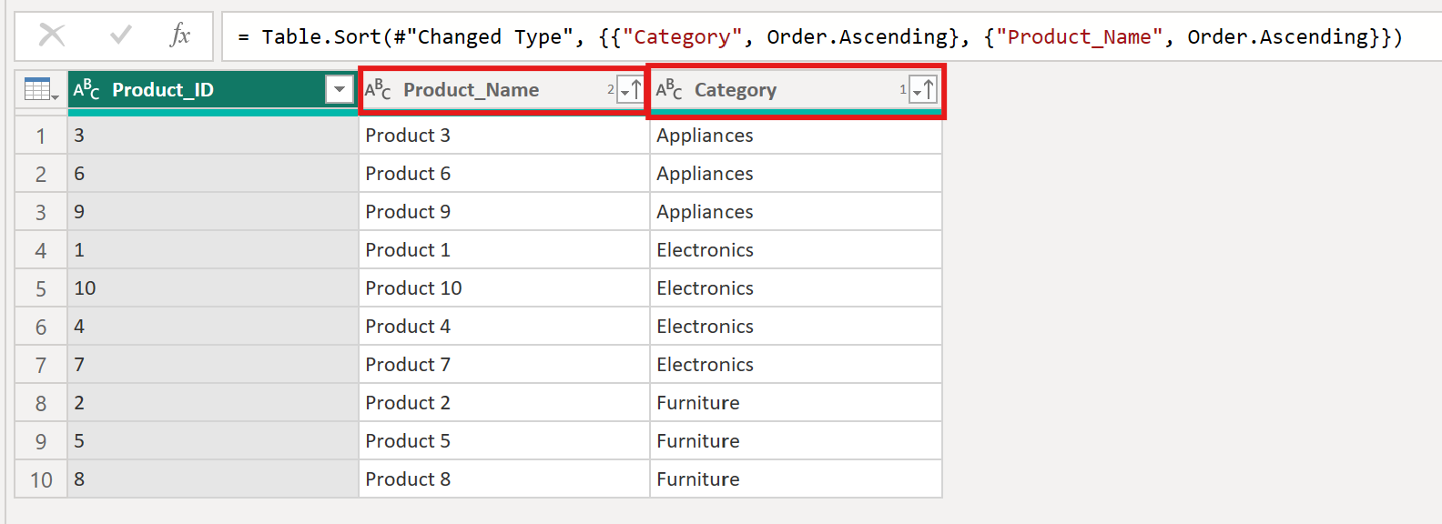 Power Query Sort by Multiple Columns: Step-by-Step Guide